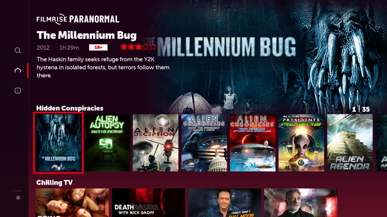 FilmRise Paranormal | TV App | Roku Channel Store | Roku