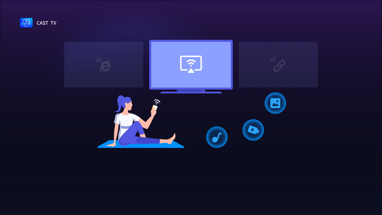 CAST TV | Web Videos Screen Mirroring TV Wallpaper Photo Web IPTV ...