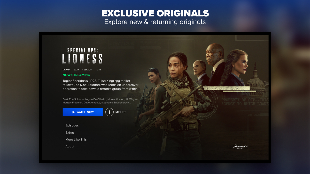 Paramount Plus | TV App | Roku Channel Store | Roku