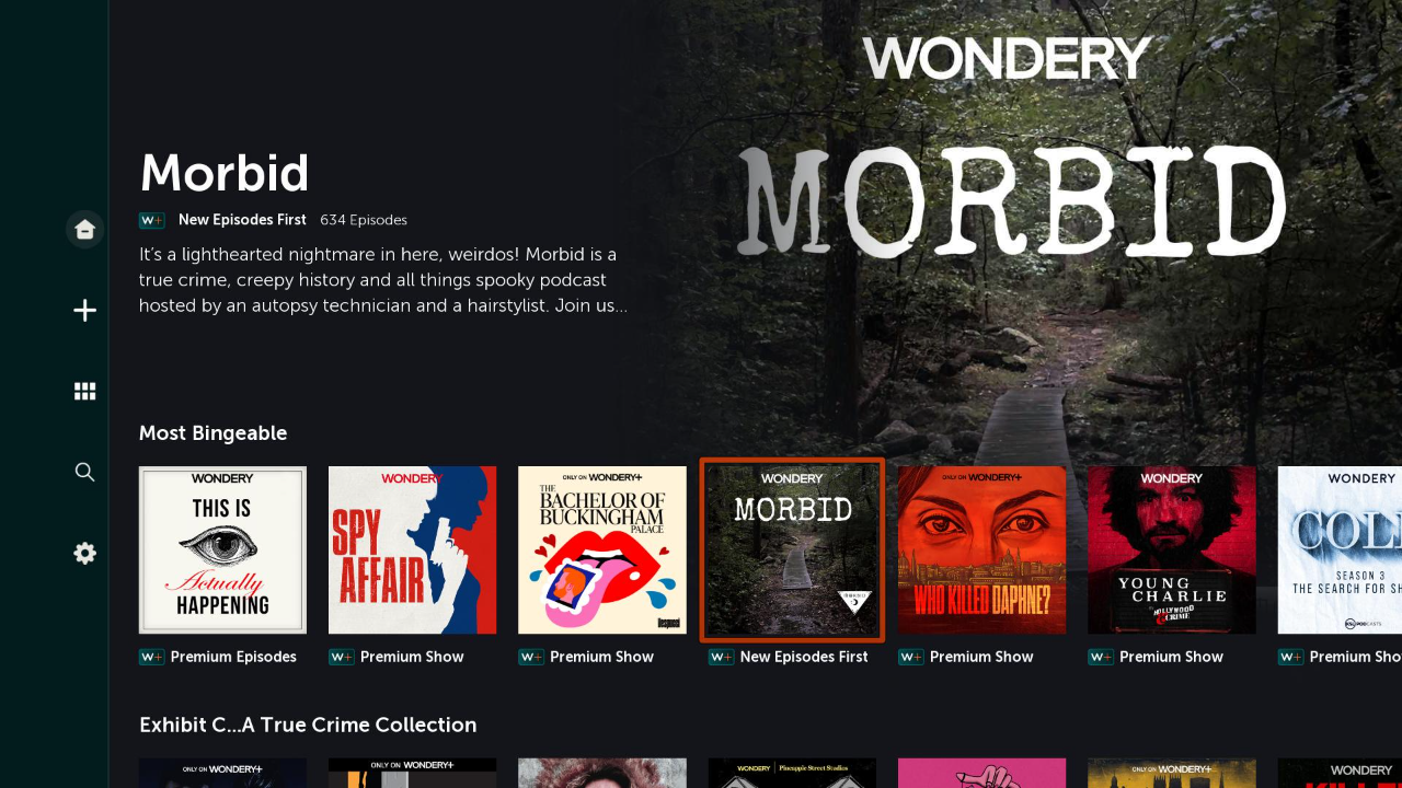 Wondery | TV App | Roku Channel Store | Roku