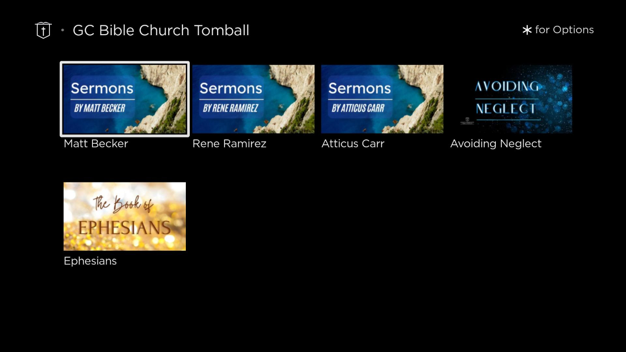 GC Bible Church Tomball | TV App | Roku Channel Store | Roku