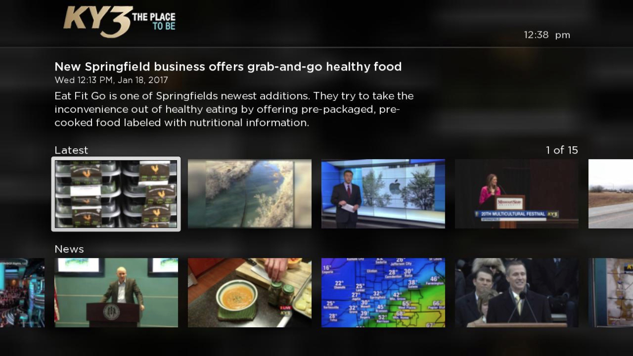 KY3 News | TV App | Roku Channel Store | Roku