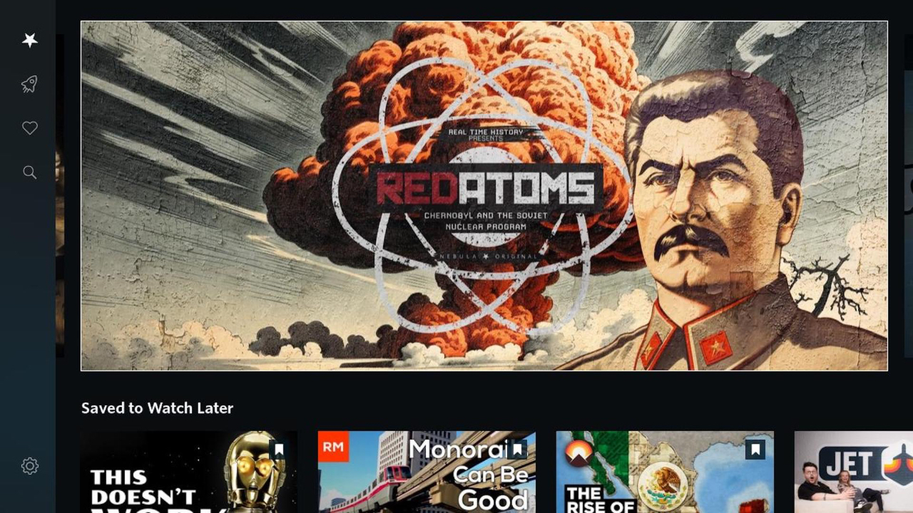 Nebula | TV App | Roku Channel Store | Roku