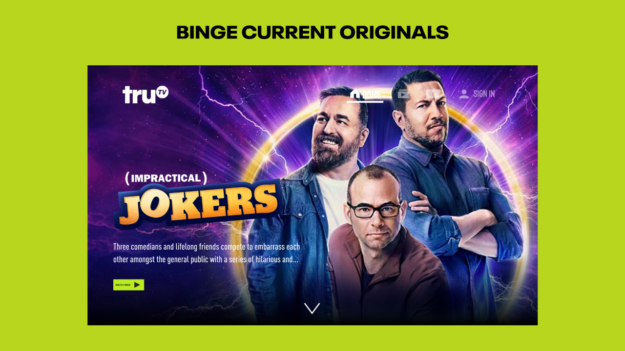 truTV | TV App | Roku Channel Store | Roku