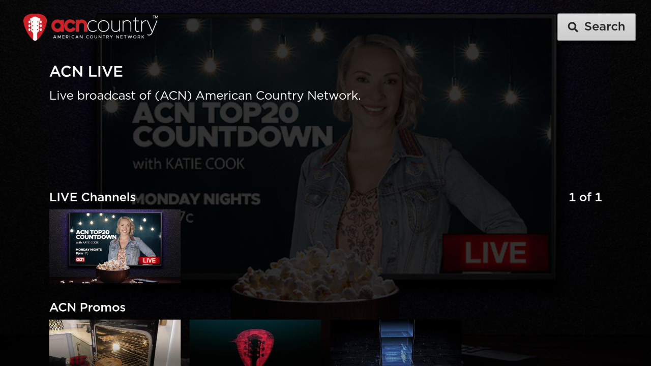 ACN Country | TV App | Roku Channel Store | Roku