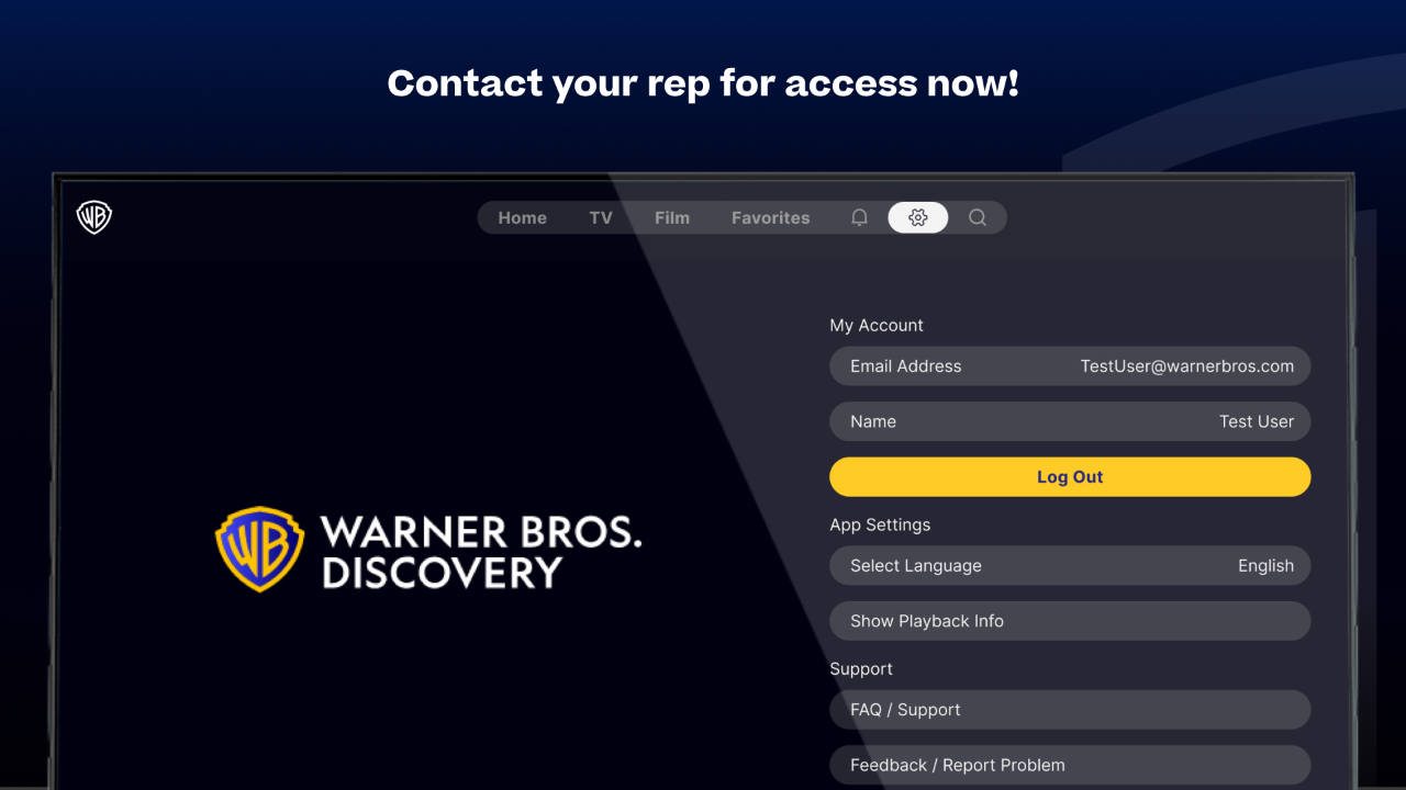 WBD Screeners | TV App | Roku Channel Store | Roku