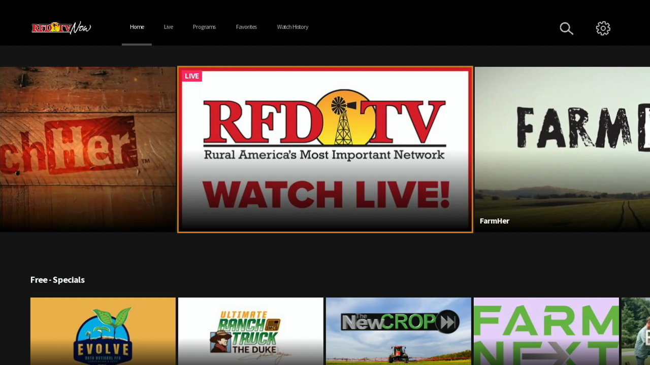 RFD-TV Now | TV App | Roku Channel Store | Roku