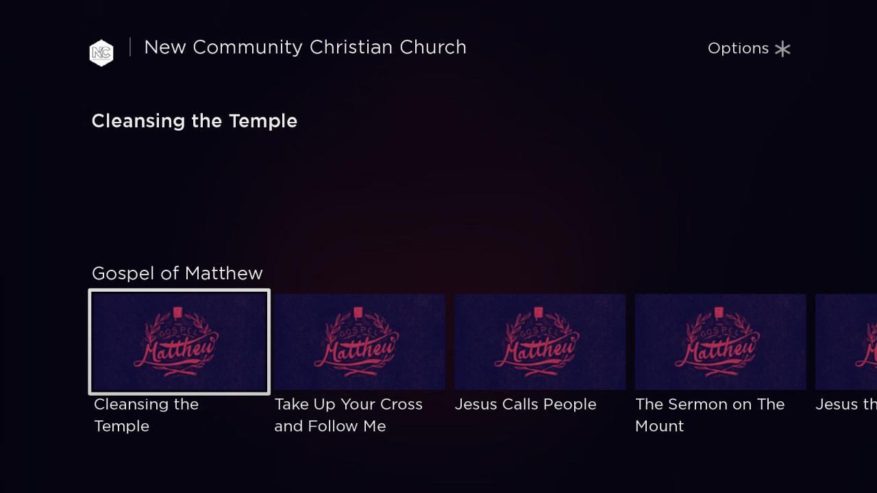 New Community Christian Church | TV App | Roku Channel Store | Roku