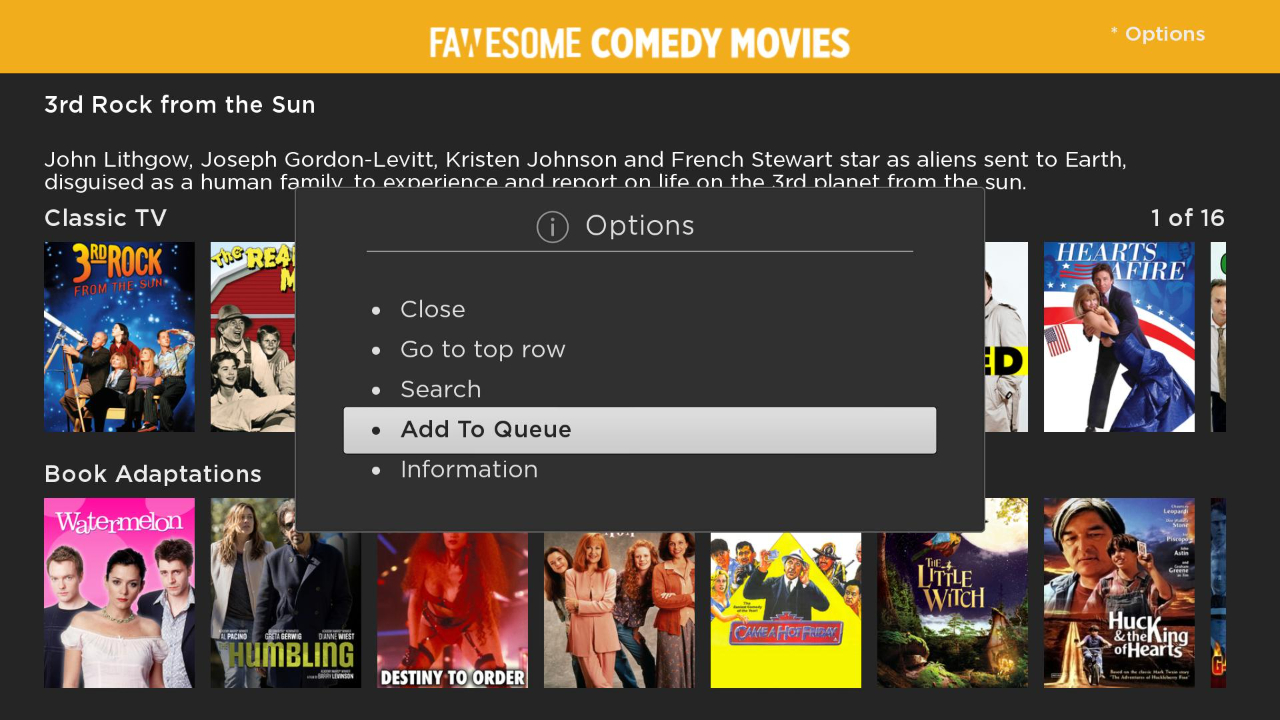 Comedy Movies & TV by Fawesome | TV App | Roku Channel Store | Roku
