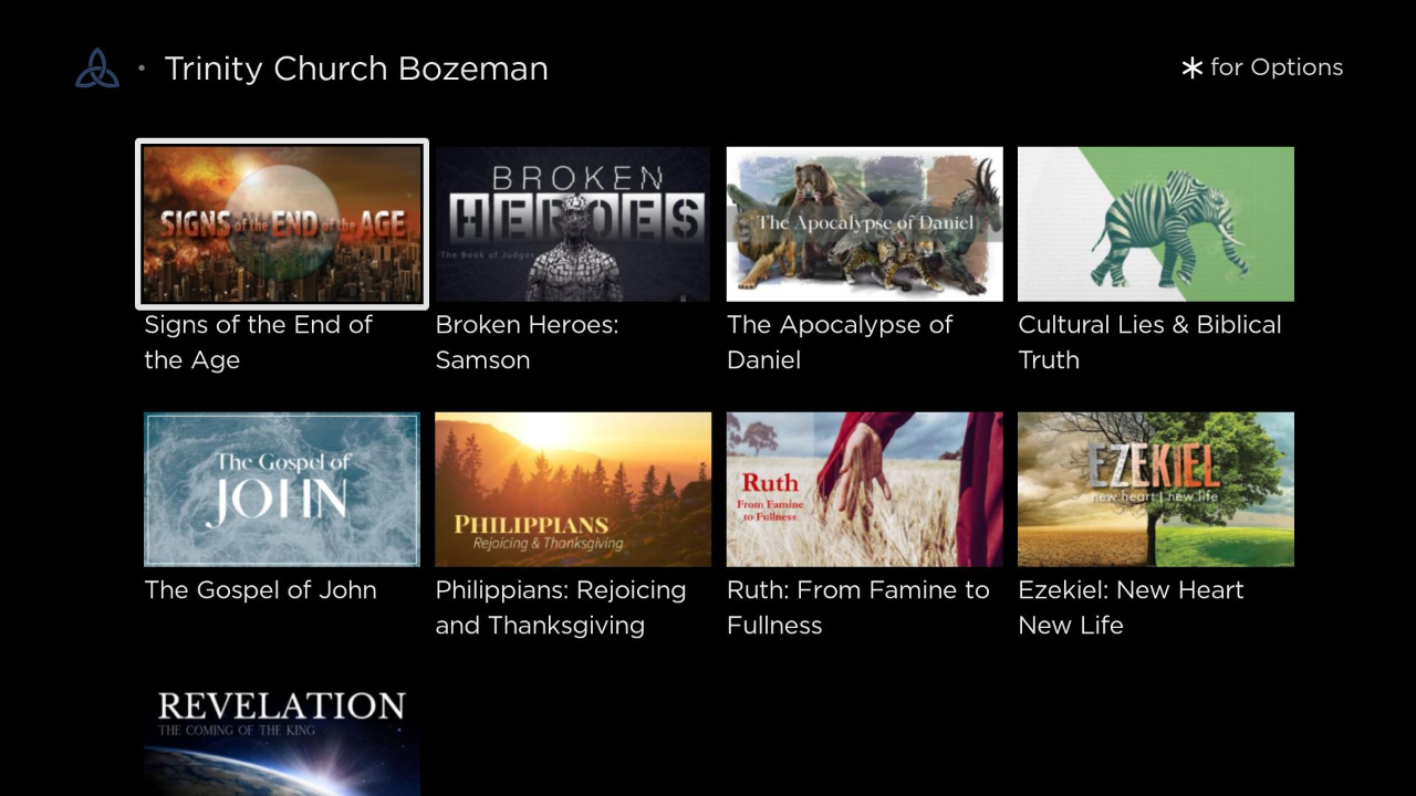 Trinity Church Bozeman | TV App | Roku Channel Store | Roku