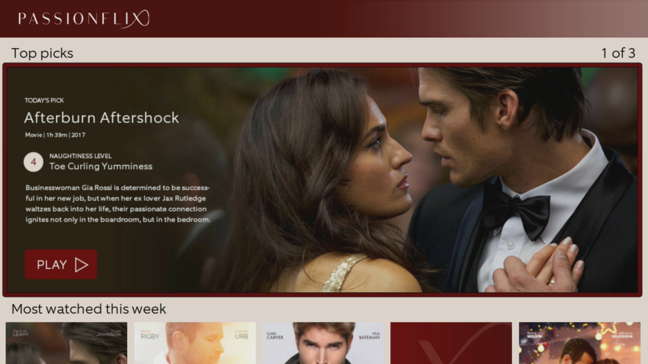 Passionflix | Roku Channel Store | Roku