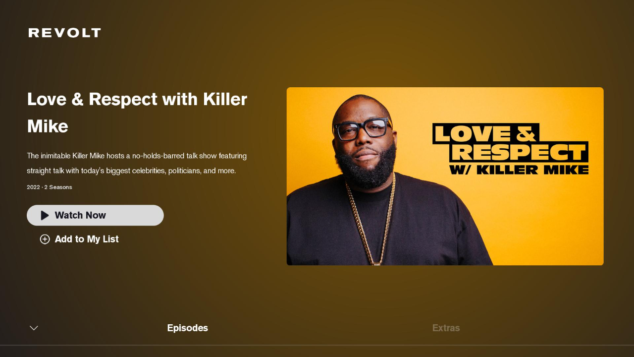 REVOLT | TV App | Roku Channel Store | Roku