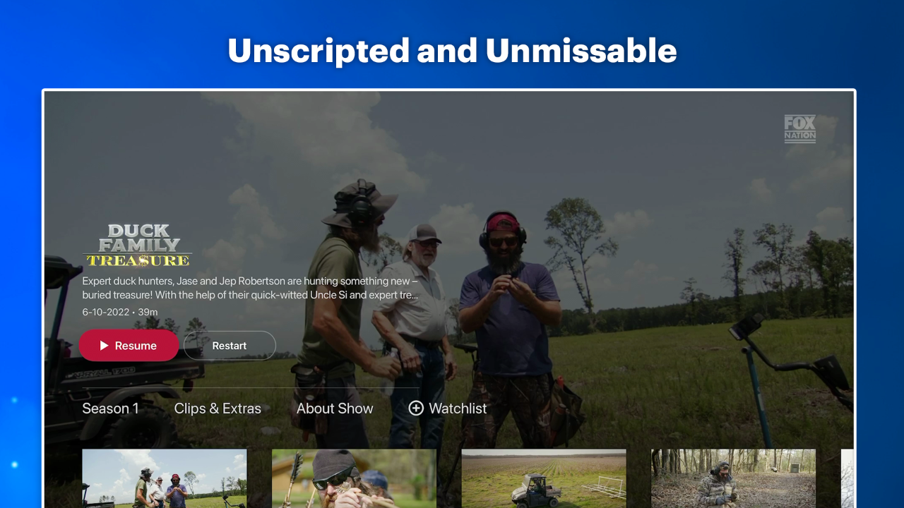 Fox Nation | TV App | Roku Channel Store | Roku