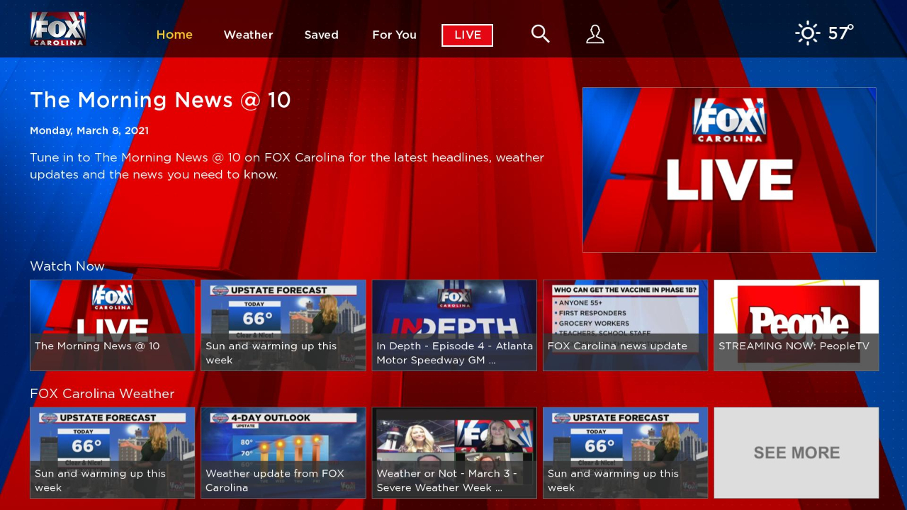 WHNS FOX Carolina News | TV App | Roku Channel Store | Roku