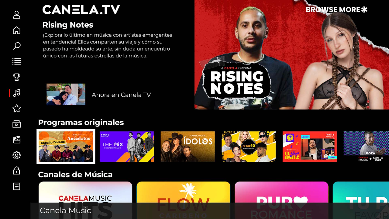 Canela.TV | TV App | Roku Channel Store | Roku