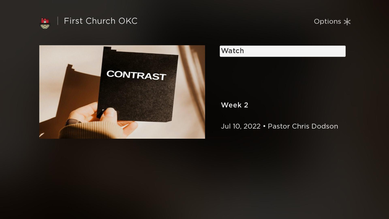 First Church OKC | TV App | Roku Channel Store | Roku