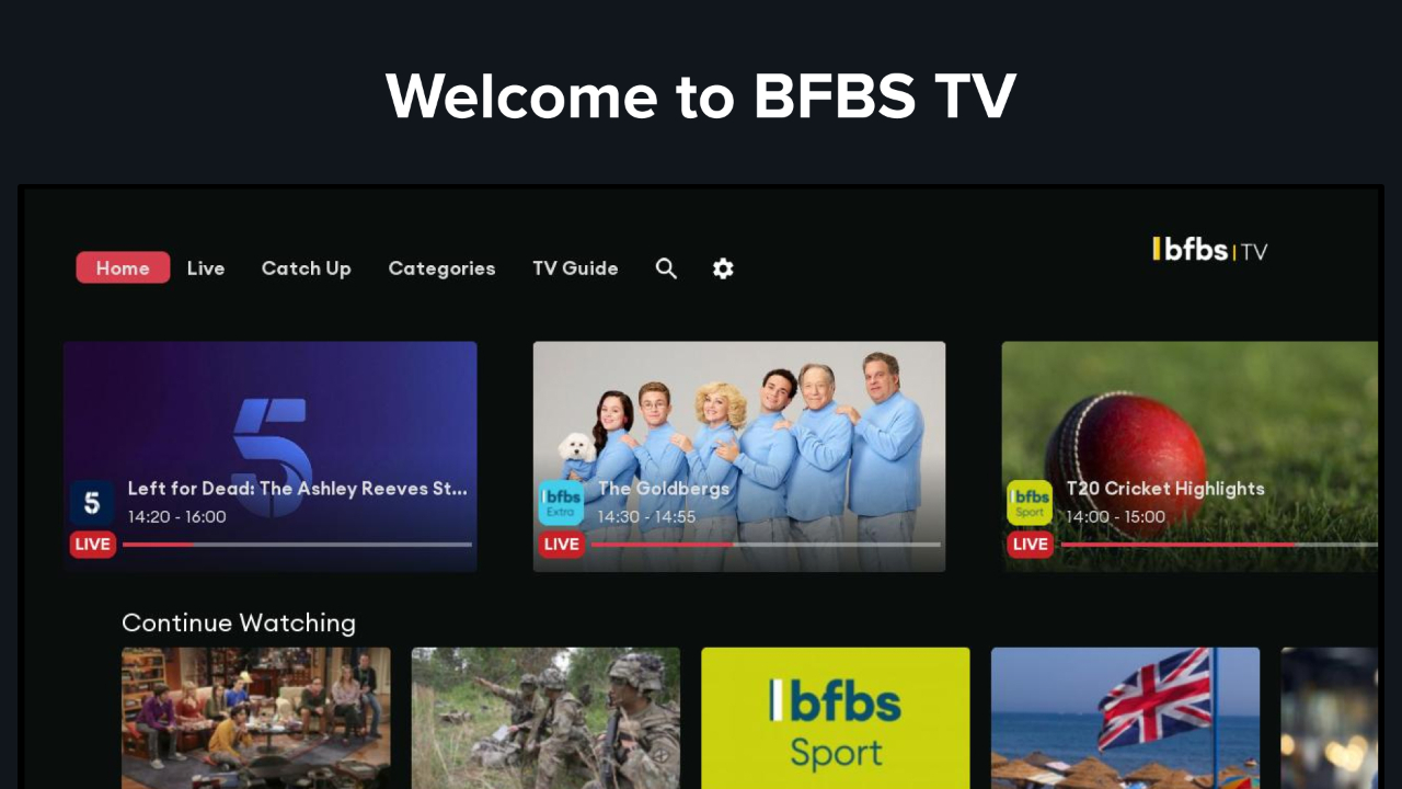 BFBS TV Player | TV app | Roku Channel Store | Roku