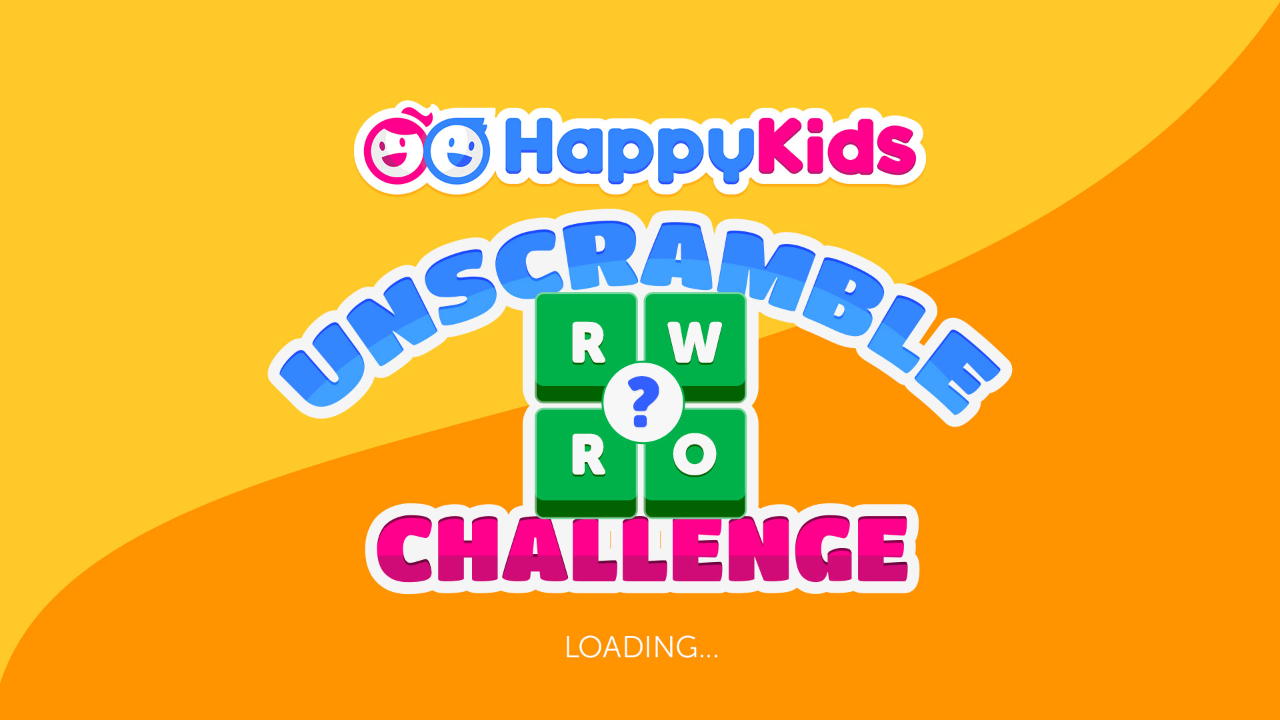 Unscramble Challenge by HappyKids | TV App | Roku Channel Store | Roku