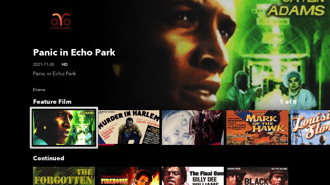 Ayo Streaming Media | TV App | Roku Channel Store | Roku