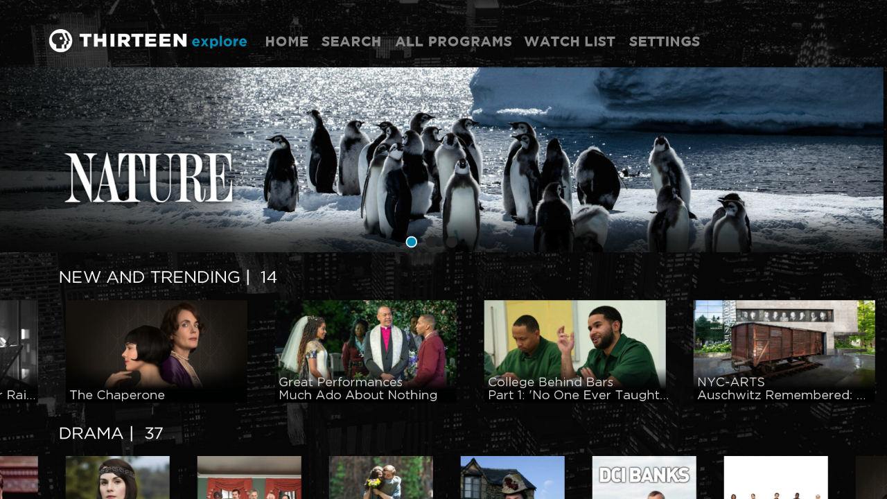 THIRTEEN explore | TV App | Roku Channel Store | Roku