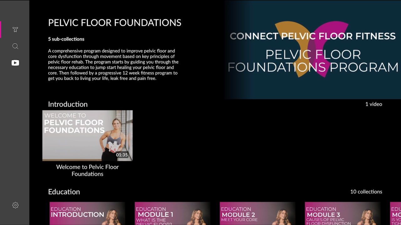 Connect Pelvic Floor Fitness | TV App | Roku Channel Store | Roku