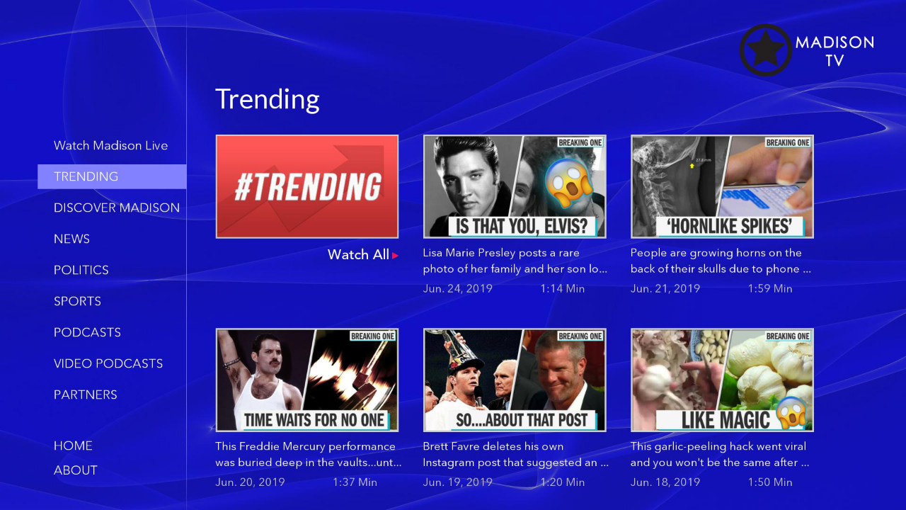 Madison TV | TV App | Roku Channel Store | Roku