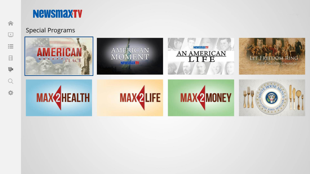 Newsmax TV | Roku Channel Store | Roku