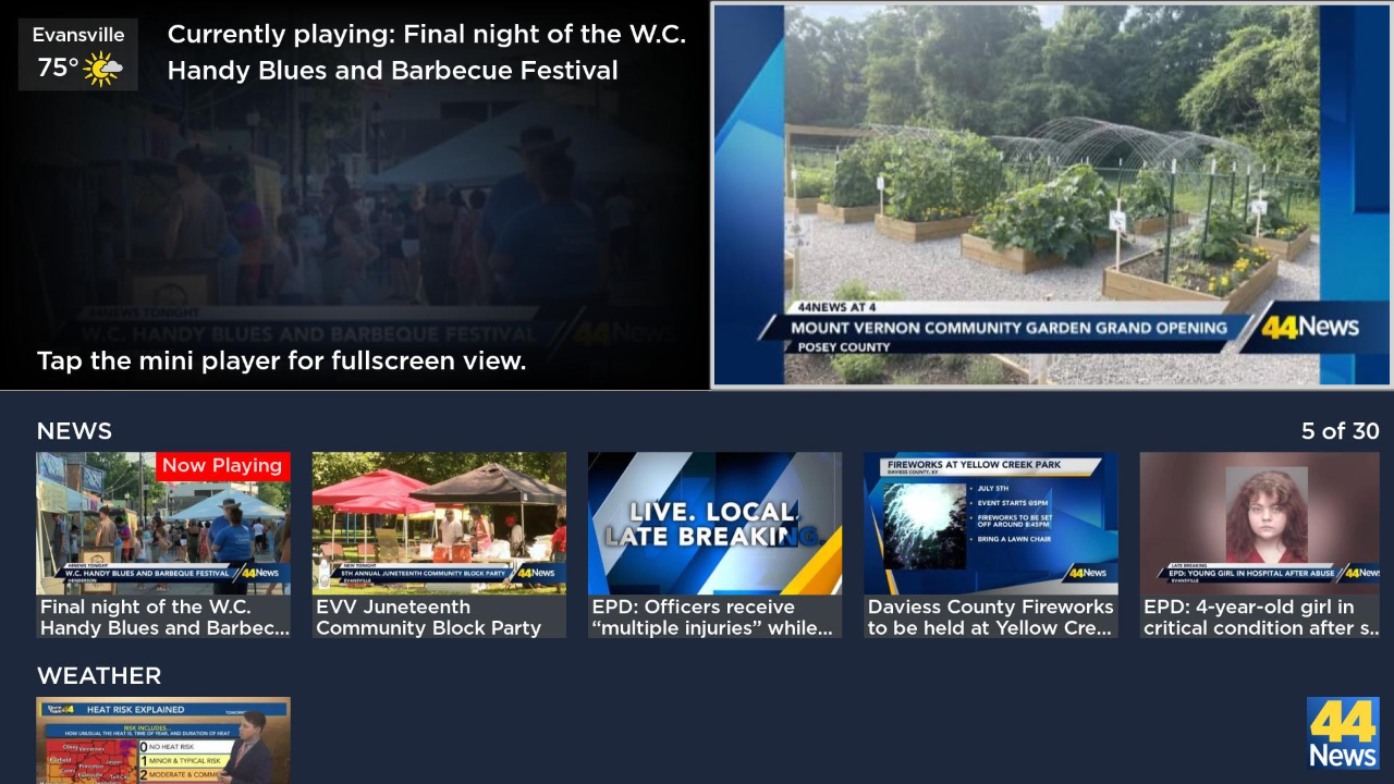 44News - WEVV | TV App | Roku Channel Store | Roku