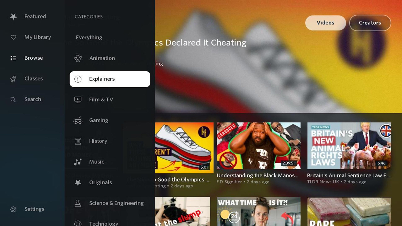 Nebula | TV App | Roku Channel Store | Roku