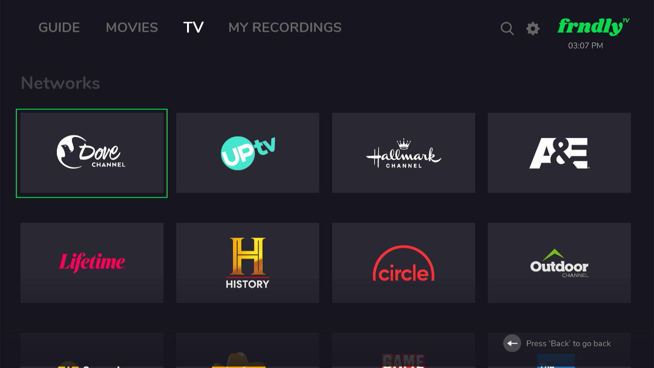 Frndly TV | TV App | Roku Channel Store | Roku