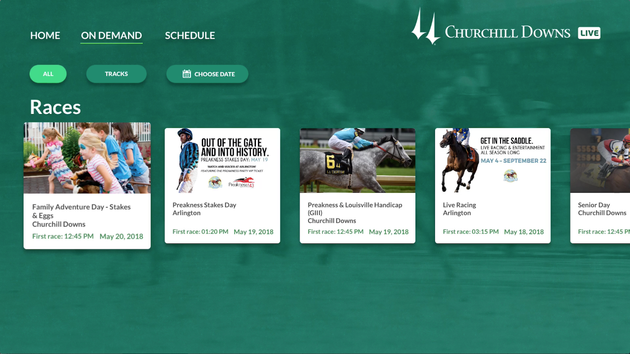 Churchill Downs LIVE | TV App | Roku Channel Store | Roku