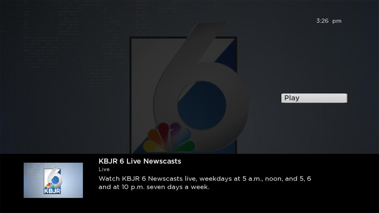 KBJR 6 | TV App | Roku Channel Store | Roku