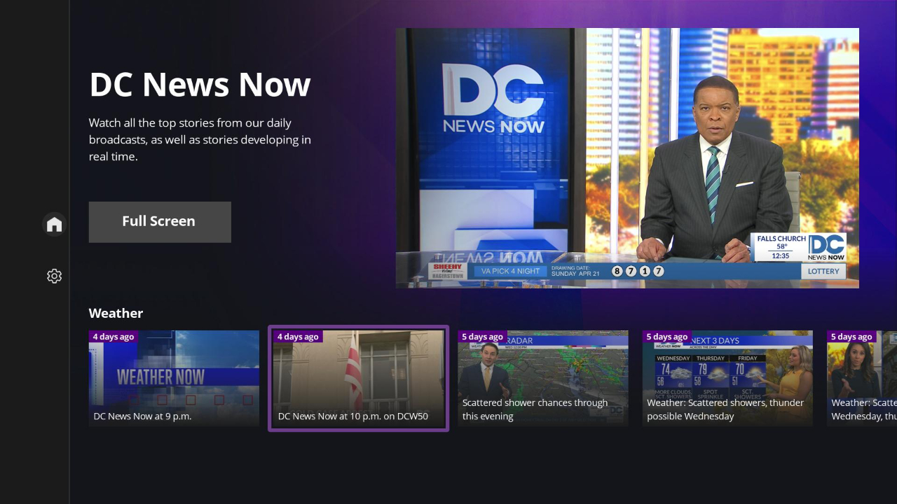 DC News Now | TV App | Roku Channel Store | Roku