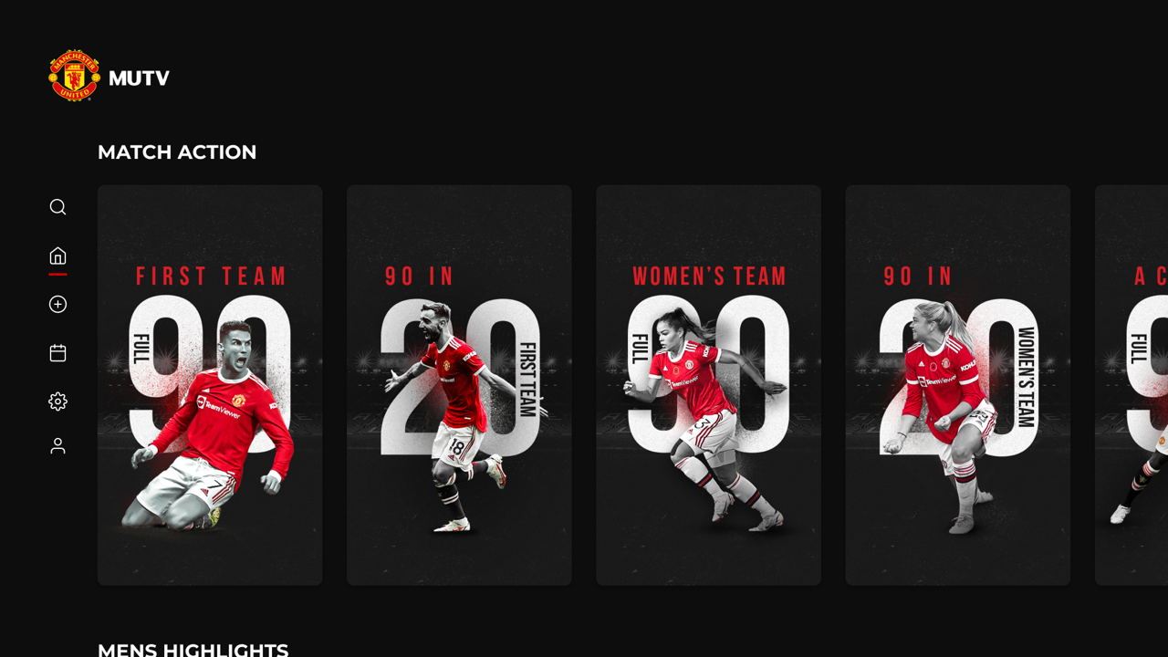 MUTV - Manchester United TV | TV App | Roku Channel Store | Roku