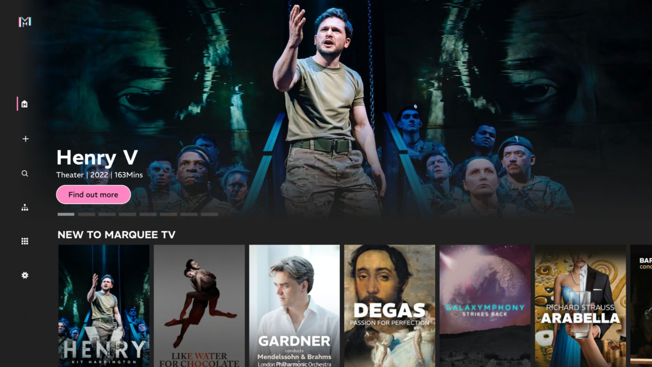 Marquee TV - Arts on Demand | TV App | Roku Channel Store | Roku