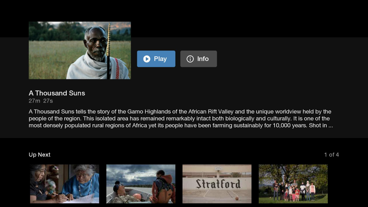 Global Oneness Project | TV App | Roku Channel Store | Roku