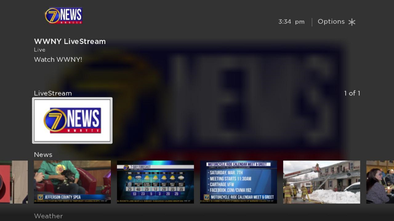 WWNY 7News | TV App | Roku Channel Store | Roku