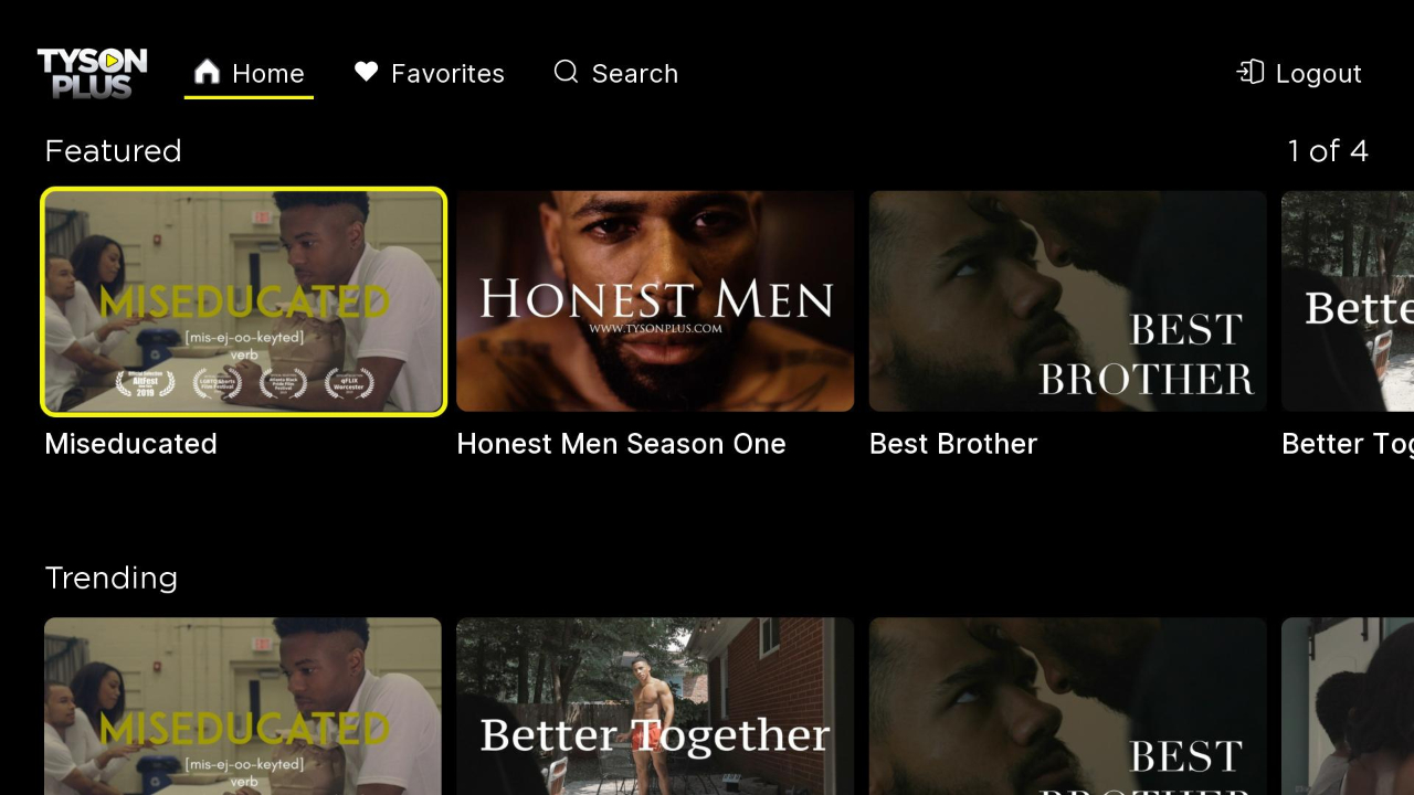 TysonPlus TV | TV App | Roku Channel Store | Roku