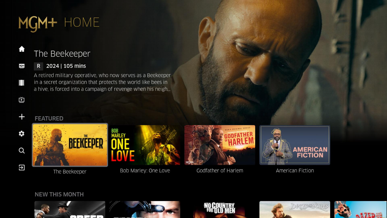 MGM+ | TV App | Roku Channel Store | Roku