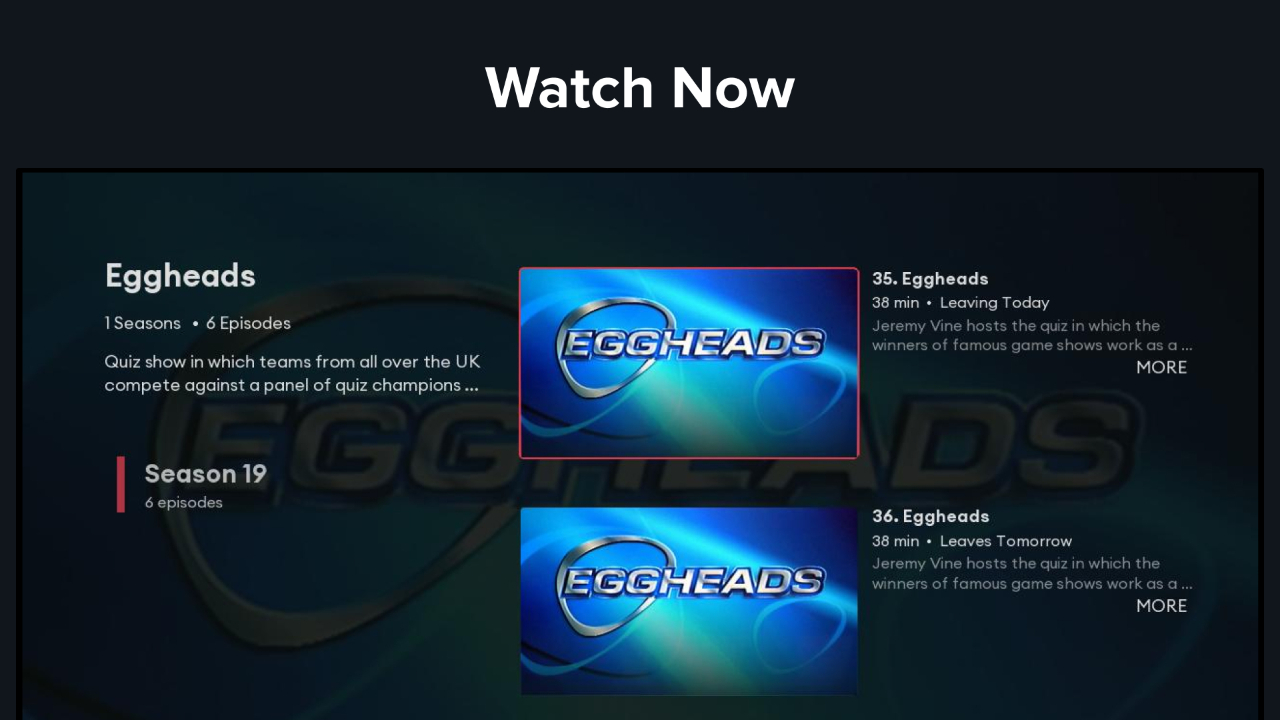 BFBS TV Player | TV app | Roku Channel Store | Roku