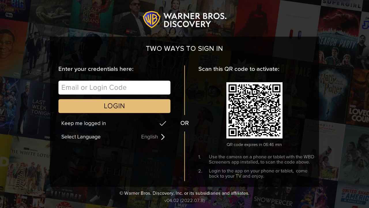 WBD Screeners | TV app | Roku Channel Store | Roku