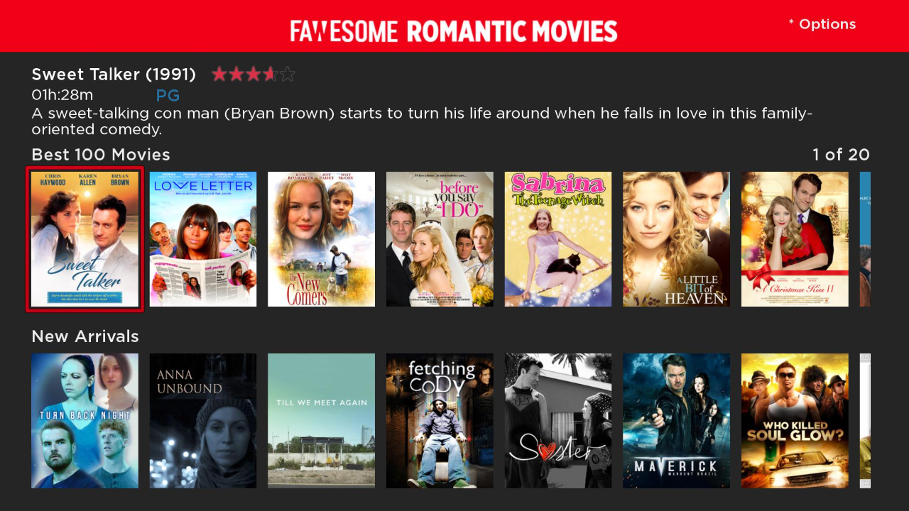 Romance Movies & TV by Fawesome | Roku Channel Store | Roku