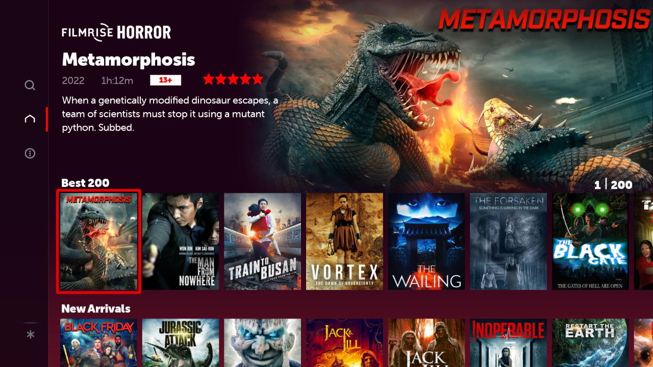 FilmRise Horror | TV App | Roku Channel Store | Roku