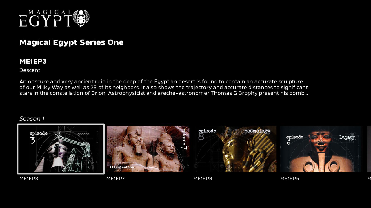 Magical Egypt | TV App | Roku Channel Store | Roku