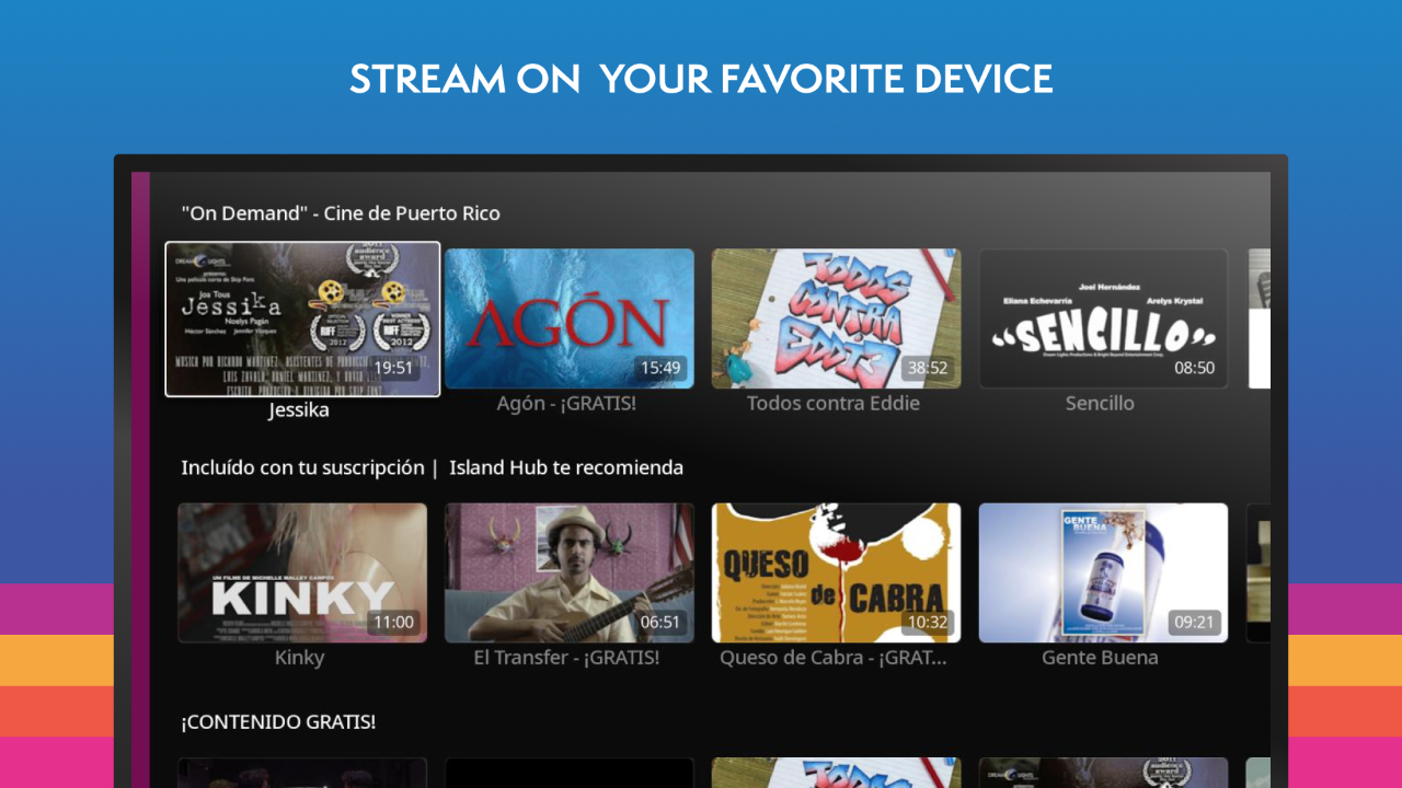 Island Hub | TV App | Roku Channel Store | Roku