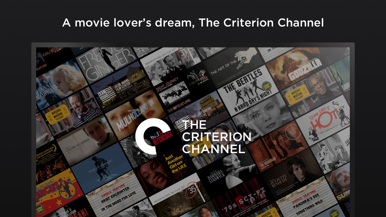 The Criterion Channel | TV App | Roku Channel Store | Roku