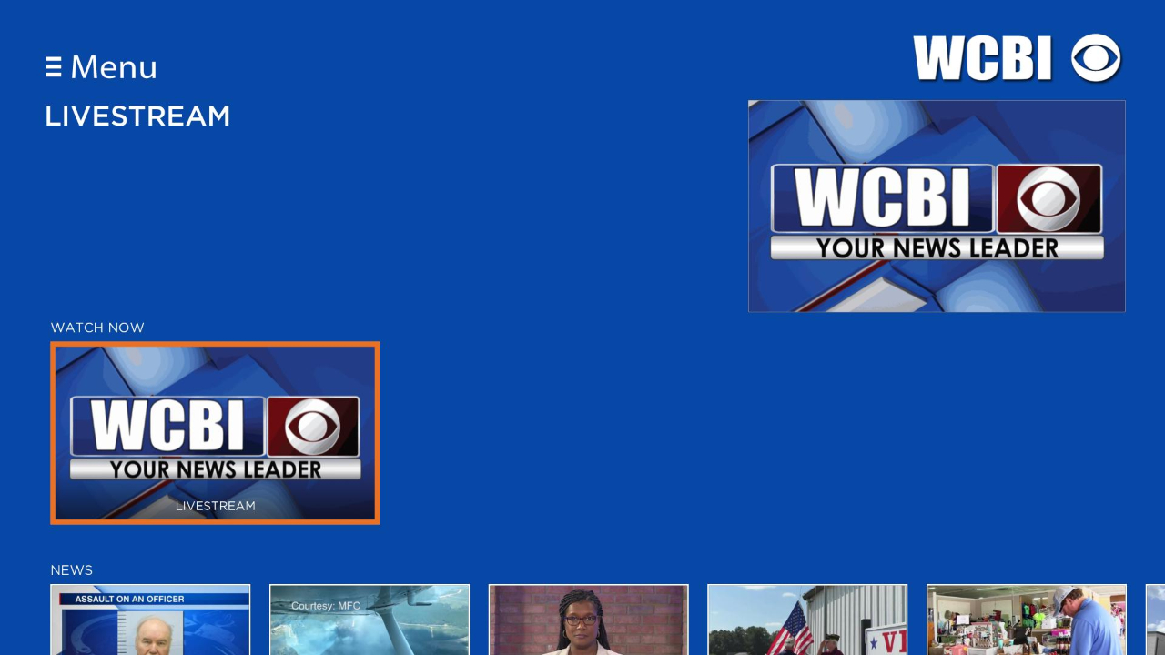 WCBI+ | TV App | Roku Channel Store | Roku
