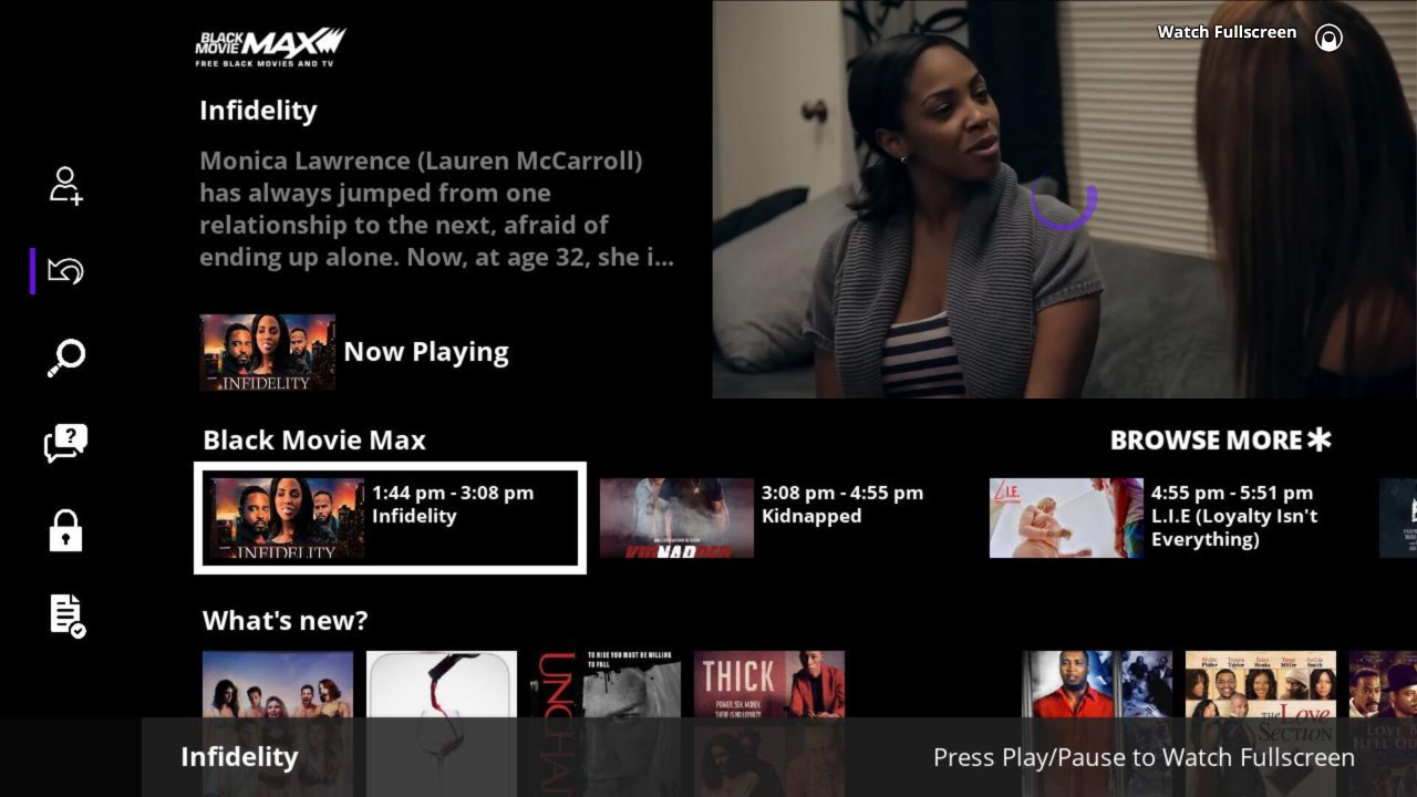 Black Movie Max | TV App | Roku Channel Store | Roku