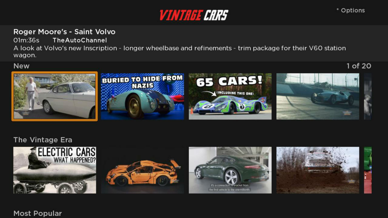 Vintage Cars by Fawesome | Roku Channel Store | Roku
