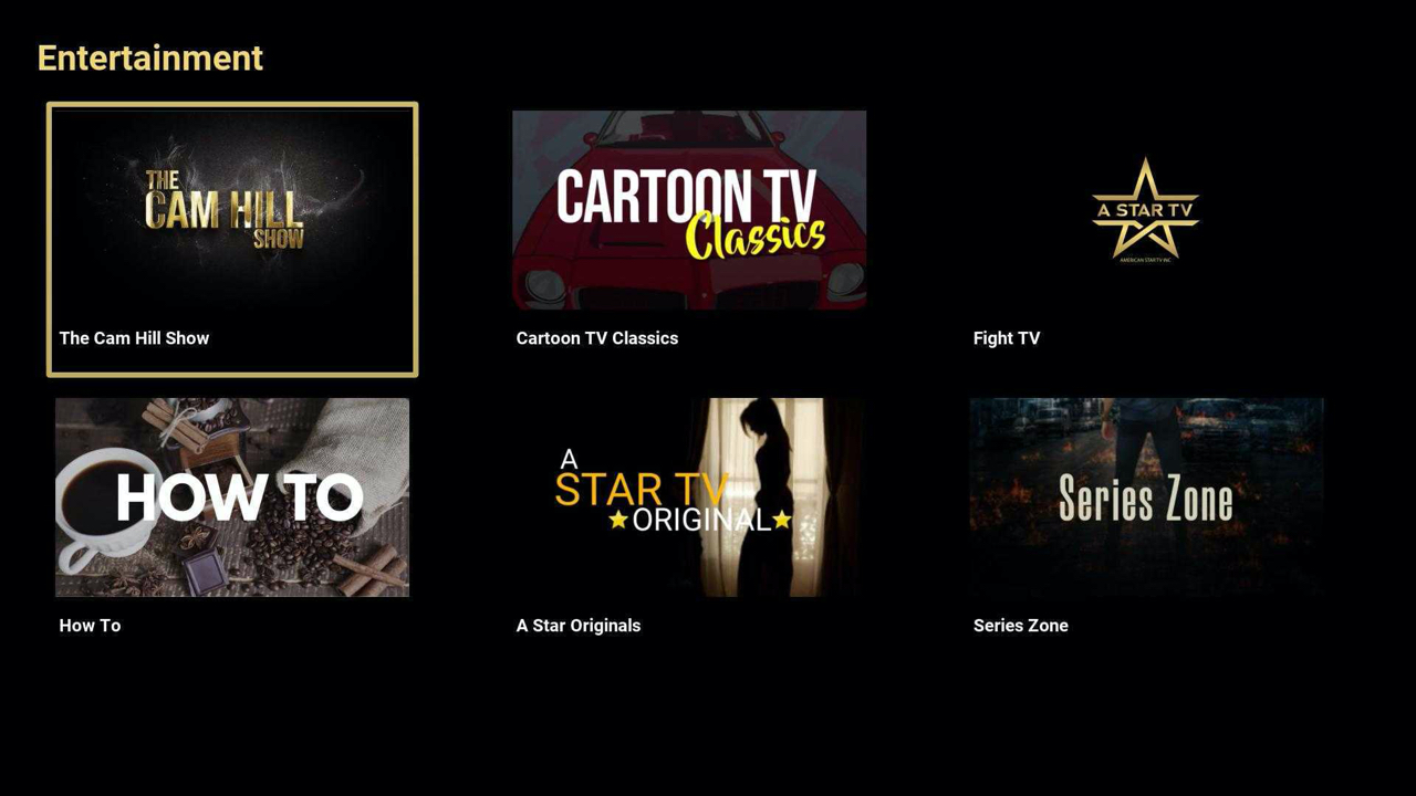 A Star TV | TV App | Roku Channel Store | Roku